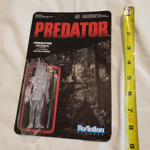 Funko | Toys | Funko Reaction Predator Invisible New | Poshmark